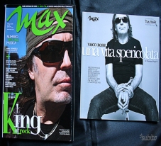 VASCO ROSSI - rivista MAX APRILE 2008 + LIBRO